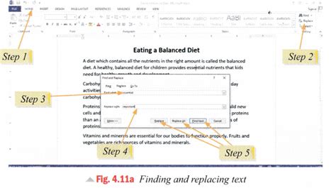 Cbse Notes For Class 5 Computer In Action Features In Microsoft Word
