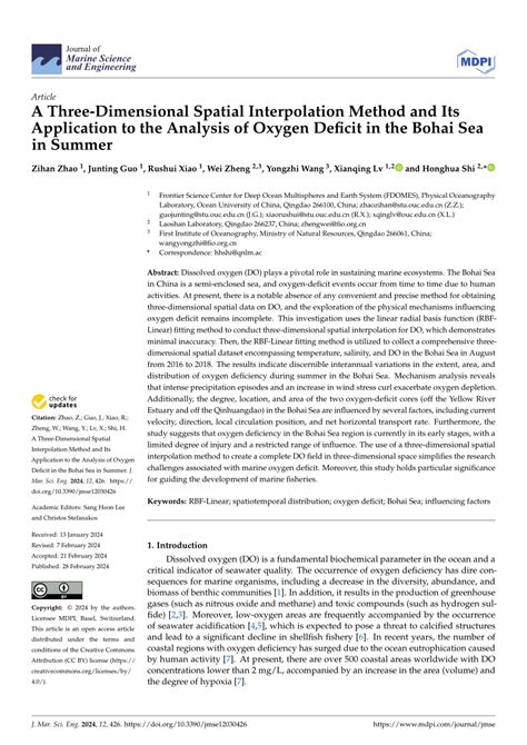 Pdf A Three Dimensional Spatial Interpolation Method And Its