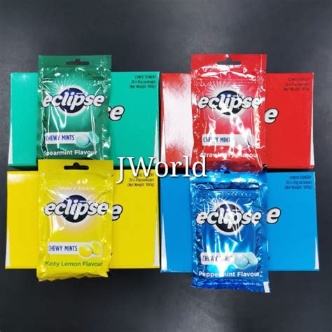 Wholesale Special Wrigleys Eclipse Chewy Mints 20packs Outer Box