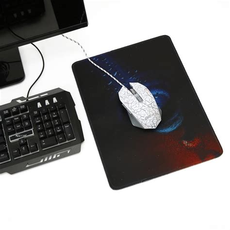 Mouse Pad With Stitched Edge Comfortable Mouse Pads With Non Slip Rubber Base 004 Mouse Pads