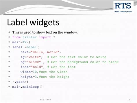 Python Gui Programming Ppt Programming Languages Computing