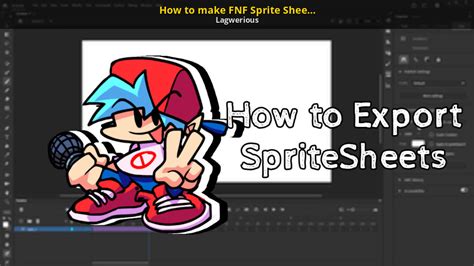 How To Make Fnf Sprite Sheet On Adobe Animate Tutorial For Friday Night Funkin Fnf Tutorials