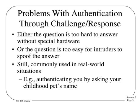 Ppt Challenge Response Authentication Powerpoint Presentation Free