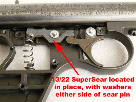 Archer On Airguns Crosman 1377 Or 2240 Trigger Pull Weight Too Heavy