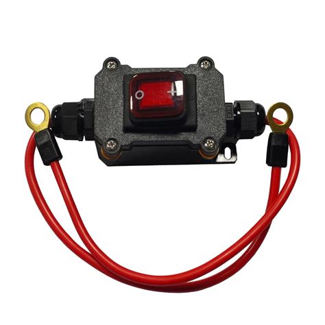 Jual Beauty Dc12v Inline Wire Switch Dc12 24v Dpst Dual Side Wiring Switch 25a Ip67 With On Off