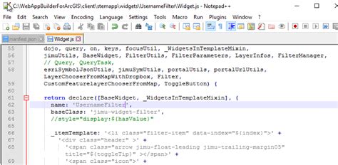 Arcgis Server Custom Widget Not Showing In Webappbuilder Developer Geographic Information