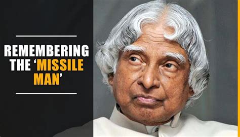 Missile Mam Of India Apj Abdul Kalam