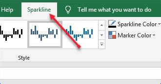 How To Insert Column Sparklines In Excel ExcelNotes