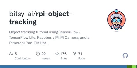 github bitsy ai rpi object tracking object tracking tutorial using