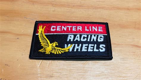 Vintage Center Line Racing Wheel Patch Racewayhats