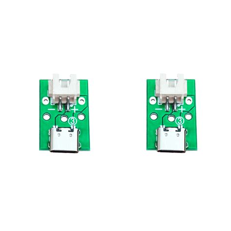 Usb C Female Breakout Pcb Board With Smd 254mm Header • Mktechnic