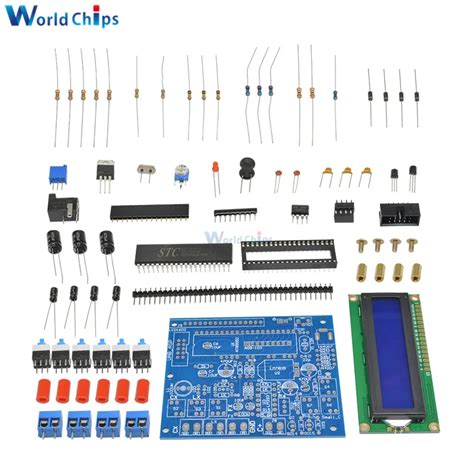 Lcd Digital Frequency Counter Secohmmeter Capacitance Meter Diy Kit Frequency Meter Cymometer
