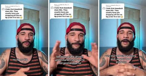Delivery Driver Refuses To Accept Trips That Offer No Tips Sparking A