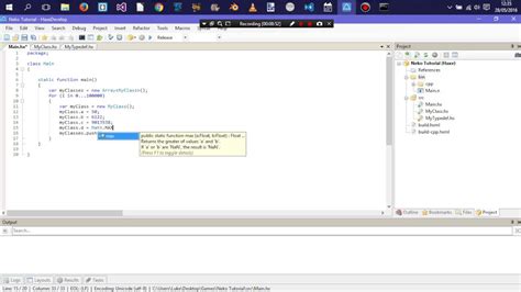 Haxe Tutorial Revised Classes And Typedefs Youtube
