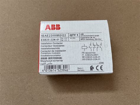 Installationsschütz Esb25 22n 01 Abb Esb25 22n 01