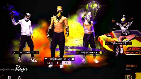 Free Fire Squad Lobby Edit 🥵 Xml Clip ⬇️ Youtube