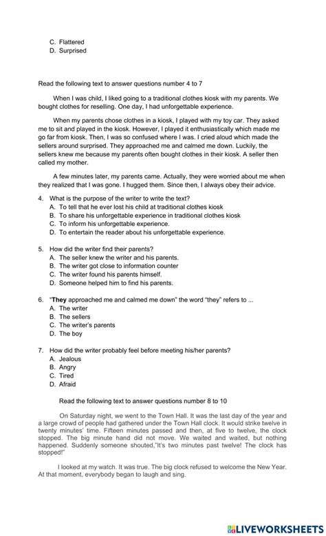 Lkpd Recount Text Interactive Worksheet Artofit