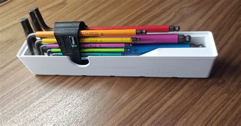 Gridfinity Holder For Wera Hex Plus L Key Set By 3d Drukken Download Free Stl Model