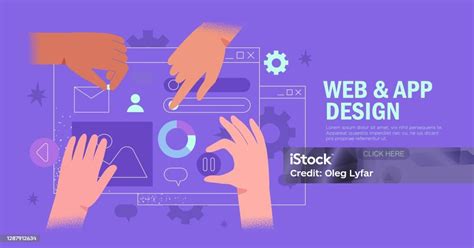 손은 웹 사이트 또는 응용 프로그램 Ui Ux 디자인 및 프로그래밍에서 작업하고 있습니다 연구 및 프로토타이핑을 수행하는 디자이너 팀 배너 광고 방문 페이지에 대한 웹