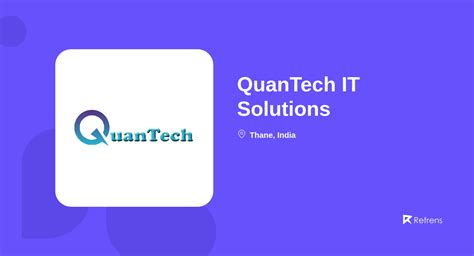 Quantech It Solutions Thane Refrens