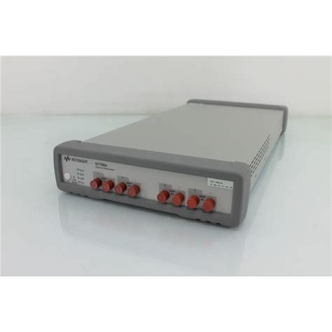 Agilent Keysight N7768a Quad Port Multimode Attenuator Calibration And