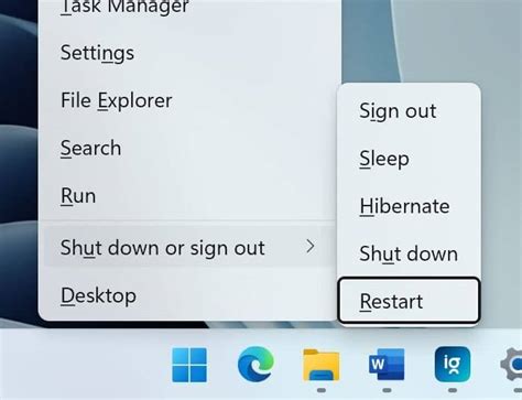 Pintasan Keyboard Untuk Shutdown Dan Restart Windows 11 Fajrinfo