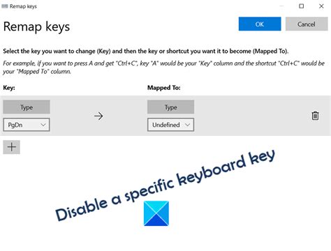 How To Disable A Specific Keyboard Key In Windows 1011 Frick Fole1939
