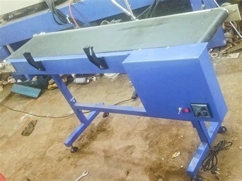 Ashvani Packaging Mild Steel Inkjet Printer Belt Conveyor For Pharma