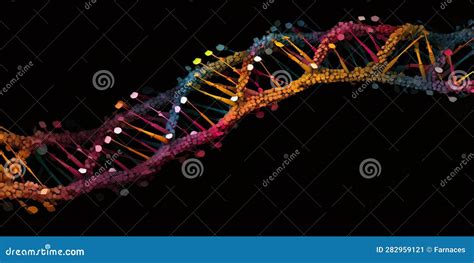 DNA Sequence Stock Illustration Illustration Of Genome 282959121