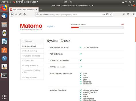 How To Install Matomo Open Source Analytics On Ubuntu 1804 Bionic Beaver Linux Linux