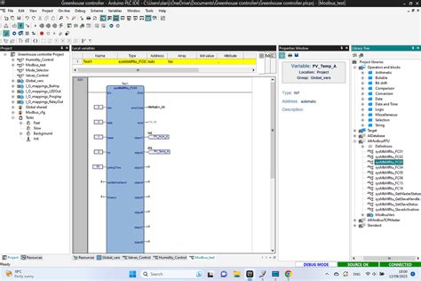 Modbus Rtu On Ladder Logic Opta Arduino Forum