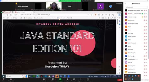 Java İle Kodlama Kampında Çeşitli Projelere Merhaba Dedik Başakşehir