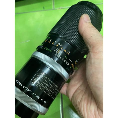 Canon Fd 100mm F4 Macro微距 人像 鏡頭 蝦皮購物