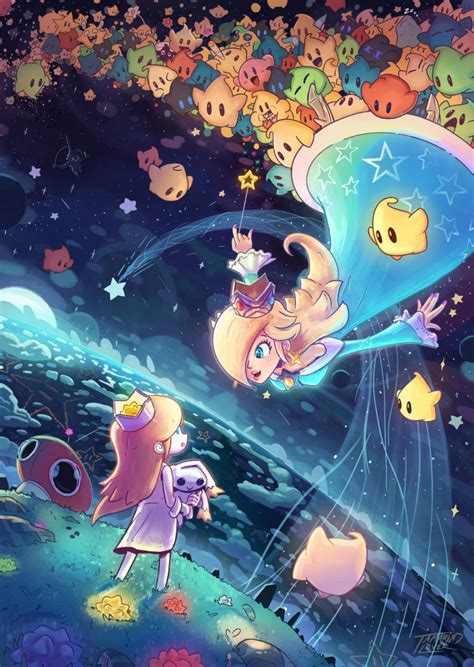 Letamarindlover Kirby Luma Mr Saturn Rosalina Earthbound Series