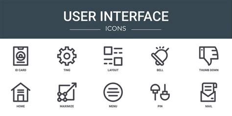 Set Outline Web Users Icons User Male Avatar Male Gender Stock Vector By ©free Download 550074664