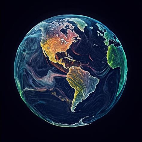 A Visual Representation Of Global Weather Patterns Using Animated Data Visualizations Premium