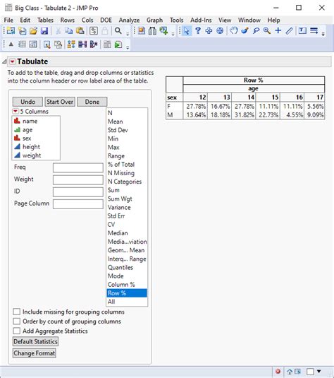 solved pareto analysis generate table jmp user community
