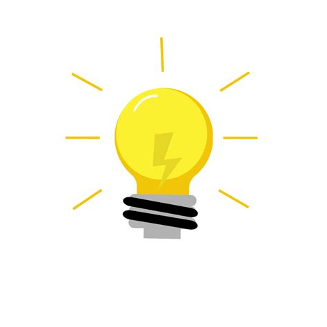 Free Lightning Bulb Vector Template To Edit Online