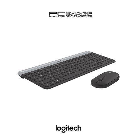 LOGITECH MK470 Slim Wireless Keyboard And Mouse Combo PC Image