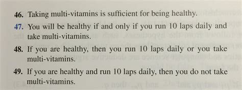 Solved In Exercises 44 49 Represent The Given Proposition