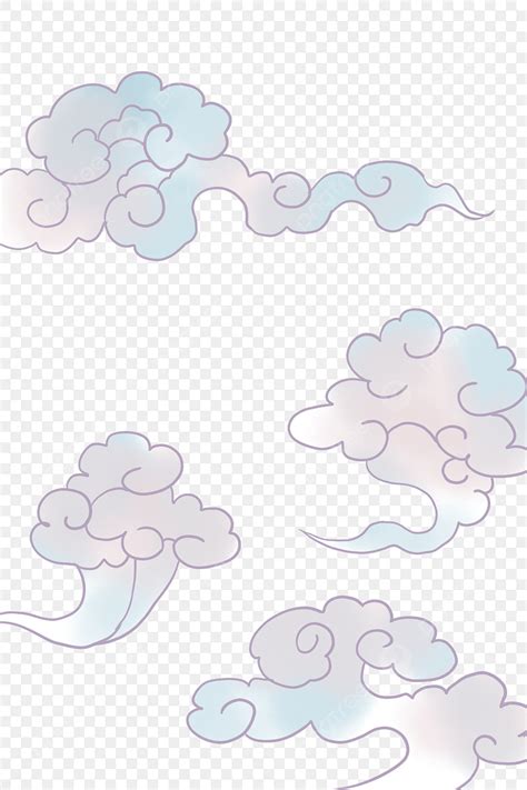 중국 바람 그라데이션 길조 구름 배경 중국 스타일 구배 샹윈 Png 일러스트 및 Psd 이미지 무료 다운로드 Pngtree