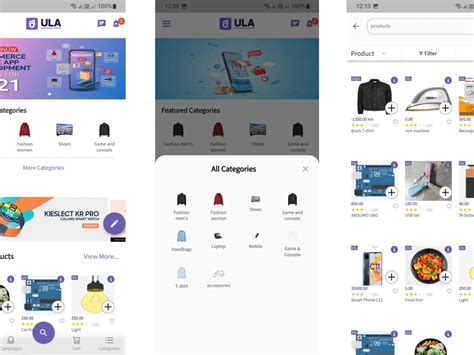 A Fully Customizable Ecommerce Mobile App Android Upwork