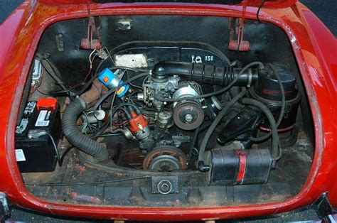 1972 Volkswagen Karmann Ghia Engine Compartment