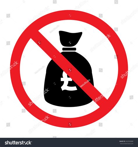 No Pound Sign Stock Vector Royalty Free 262303808 Shutterstock