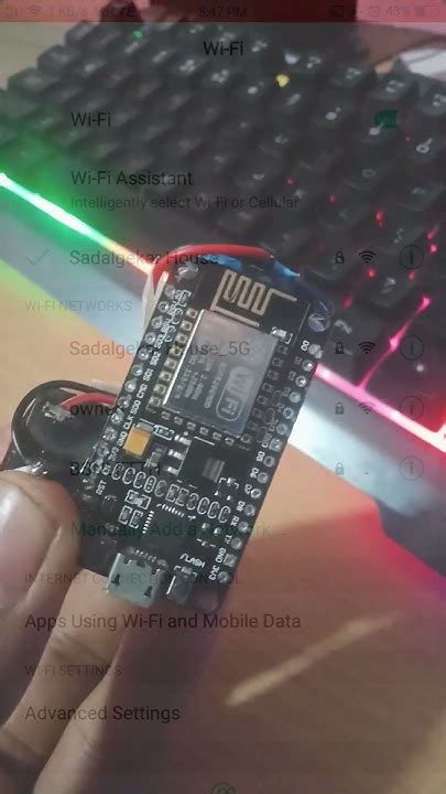 Shorts Wifi Jammer Arduino Nodemcu Esp8266 Wifijammer Tech Technology Thetechsphere07