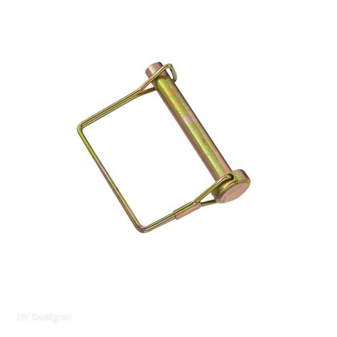 Trailer Coupler Safety Pin Clip 3 8 Inch X 2 1 4 — Camptown Outfitters