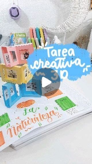 Lorenotes2 On Instagram Idea Tarea Creativa En 3d😍📖 Impresora De