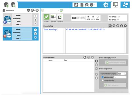 Communication Between Xbee Modules Iotedu