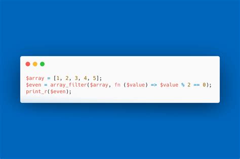 Understanding Array Filter In PHP A Handy Guide Websites Online