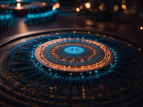 Premium AI Image Big Data Technology Cyberspace Motherboard Microchip Circuit Board Computer